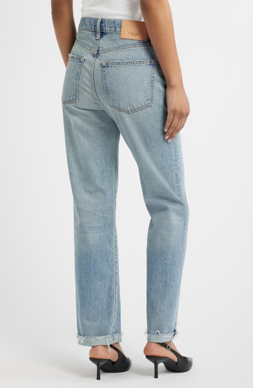 MOUSSY VINTAGE MOUSSY VINTAGE Copper High Waist Distressed Straight Leg Jeans
